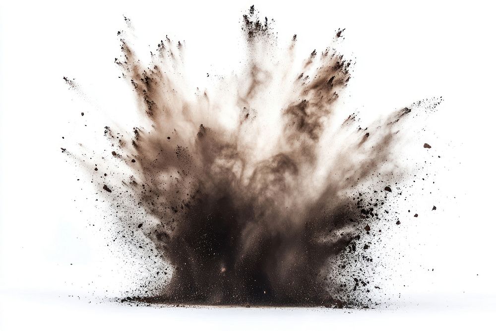Explosive dust cloud impact | Free Photo - rawpixel