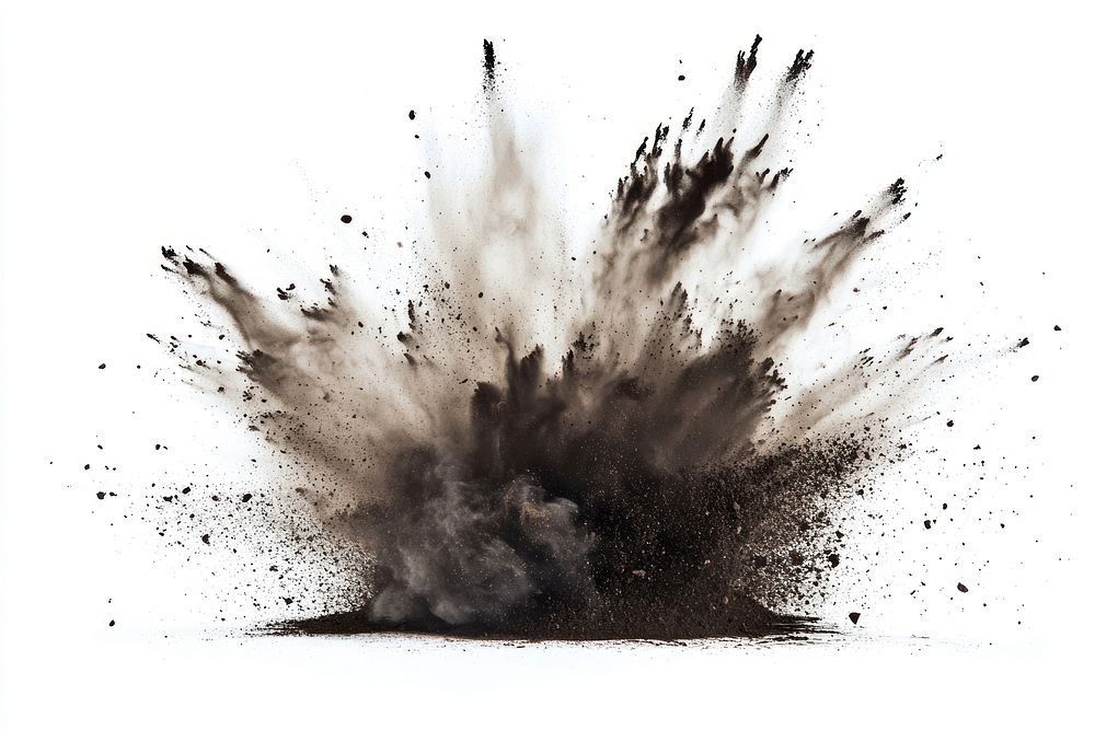 Dynamic explosion of black particles | Free Photo - rawpixel