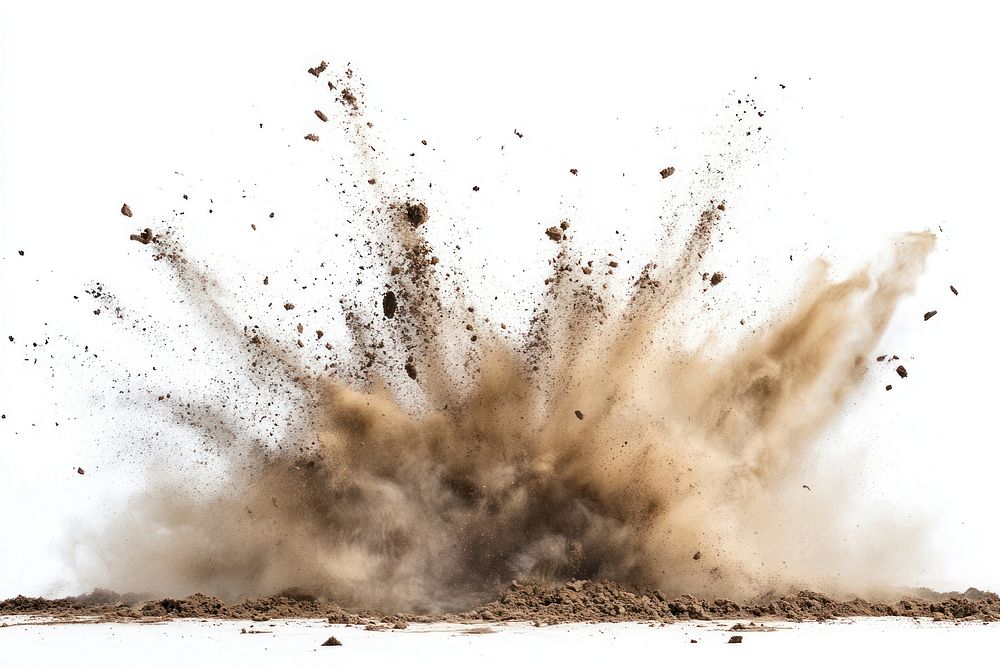 Explosive dirt cloud burst | Free Photo - rawpixel