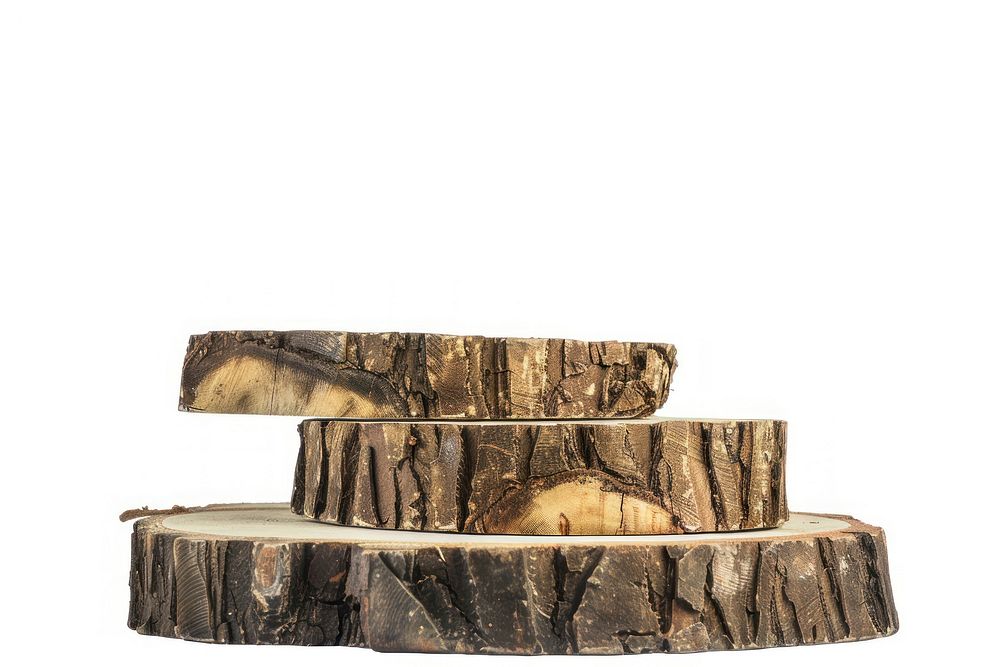 Gradient podium bark wood slabs | Free Photo - rawpixel