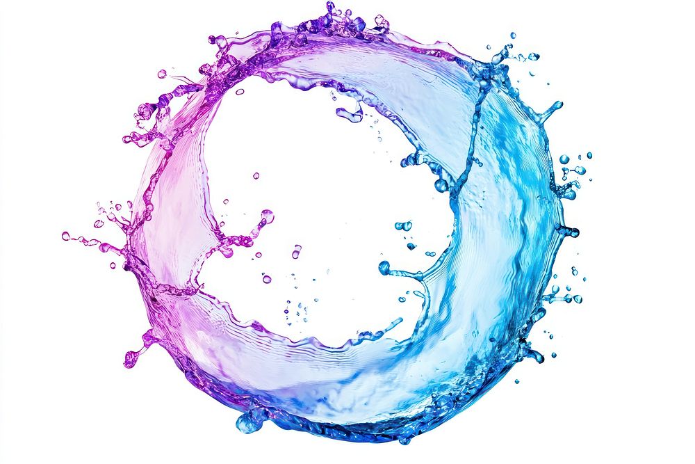 Circle liquid splash effect colors | Free Photo - rawpixel