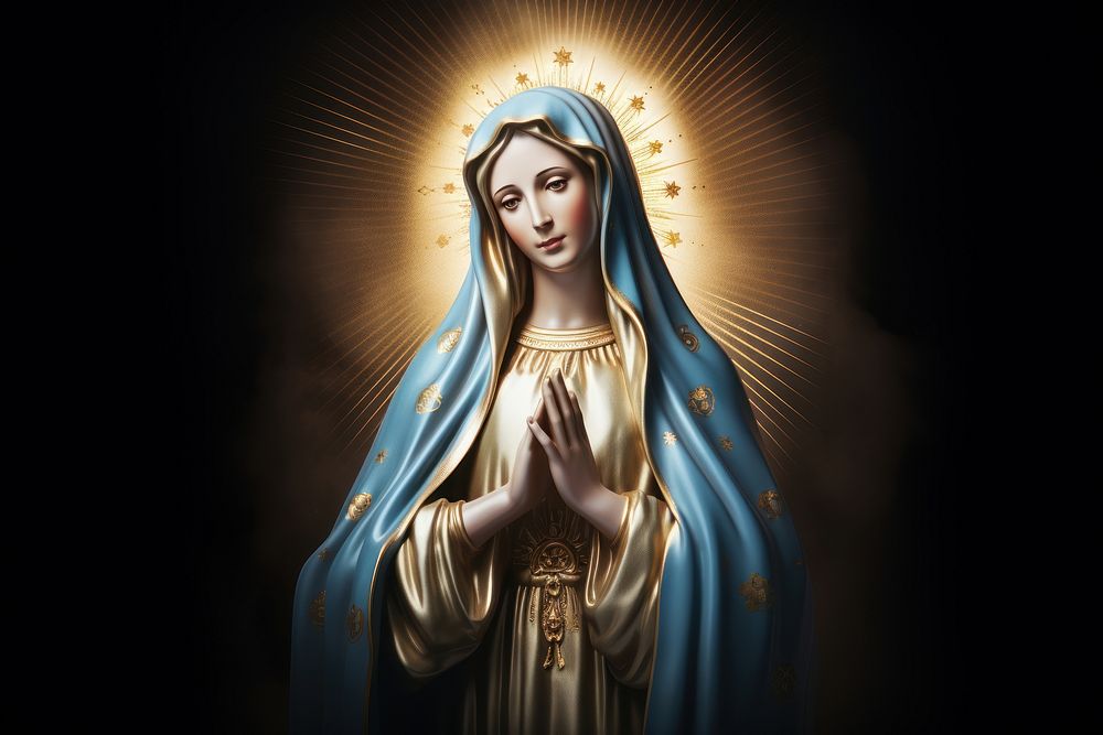 Saint mary religious catholic photo. | Free Photo Illustration - rawpixel
