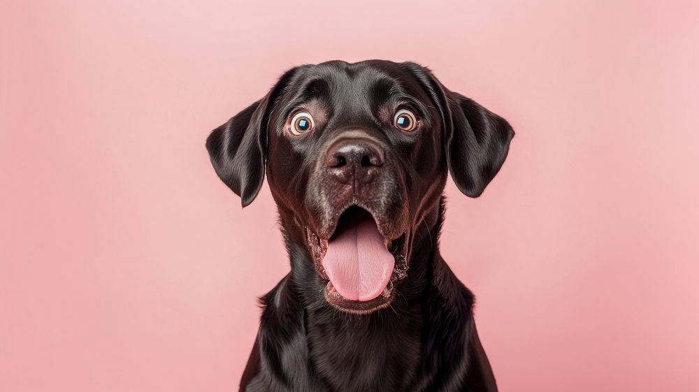 Surprised dog face labrador retriever | Free Photo - rawpixel