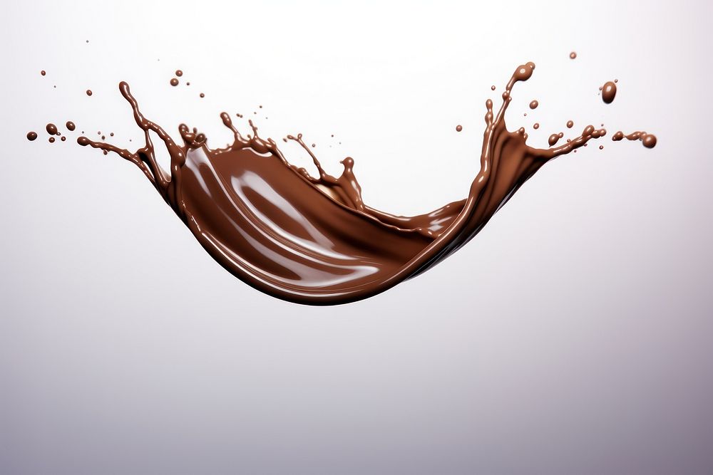 Chocolate splash in mid-air | Free Photo - rawpixel