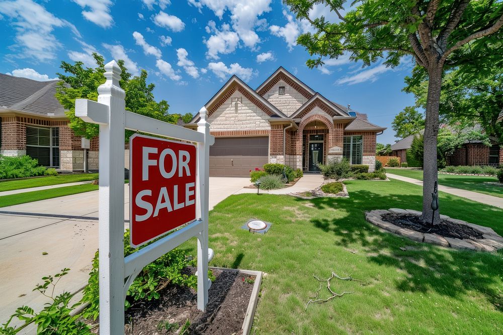 Modern house sale suburb sign | Free Photo - rawpixel