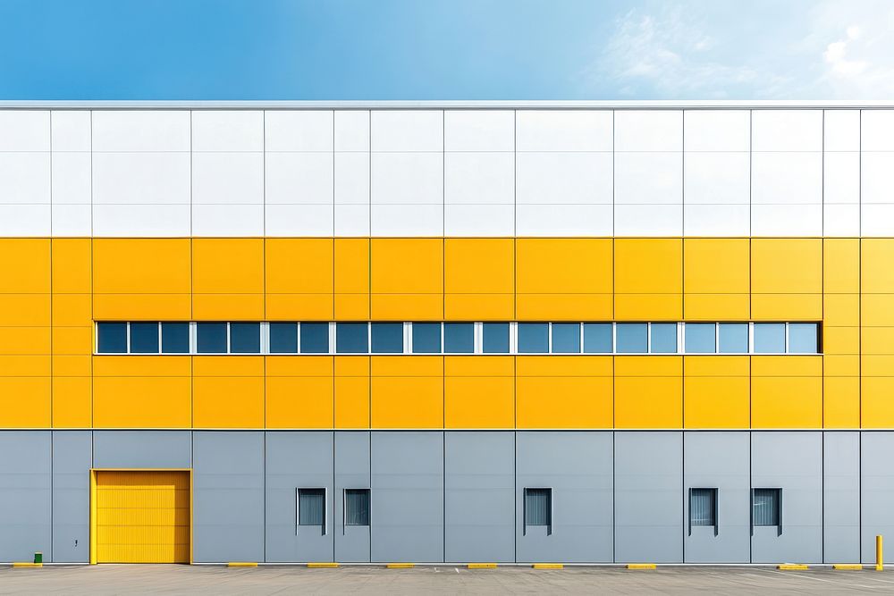 Modern logistics warehouse building architecture | Free Photo - rawpixel
