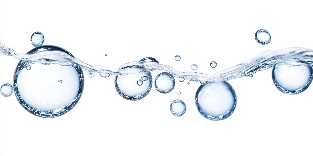 Floating water bubbles transparent hydration | Free Photo - rawpixel