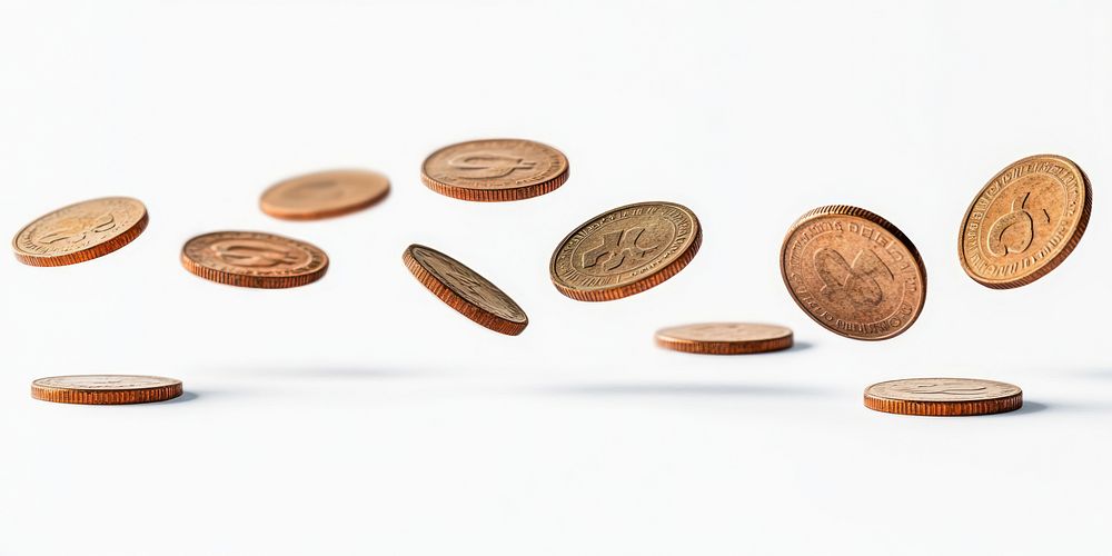 Real coins floating money levitating. | Free Photo - rawpixel