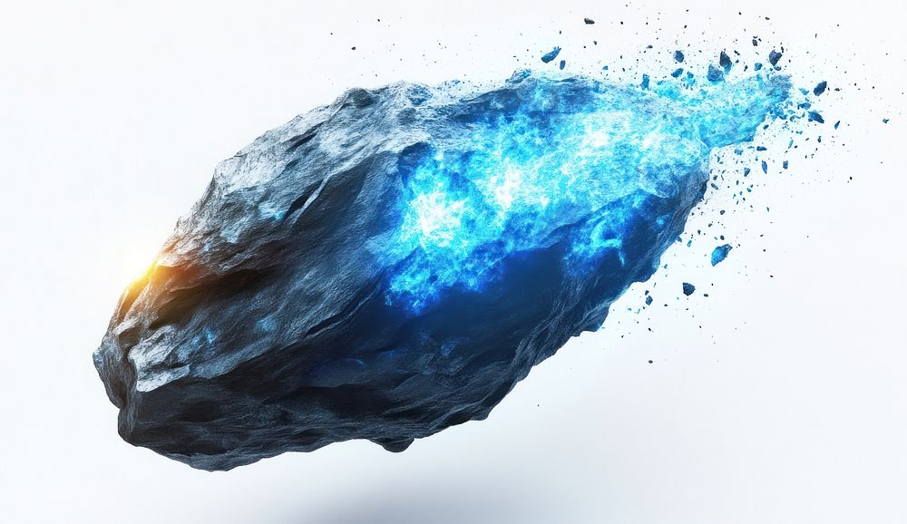 Meteorite blue fire accessories accessory | Free Photo - rawpixel