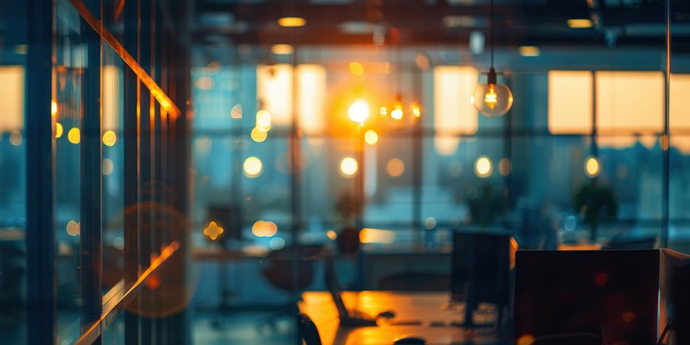 Office workspace lighting environment reflection. | Free Photo - rawpixel