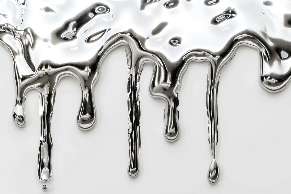 Liquid metal dripping effect art | Free Photo - rawpixel