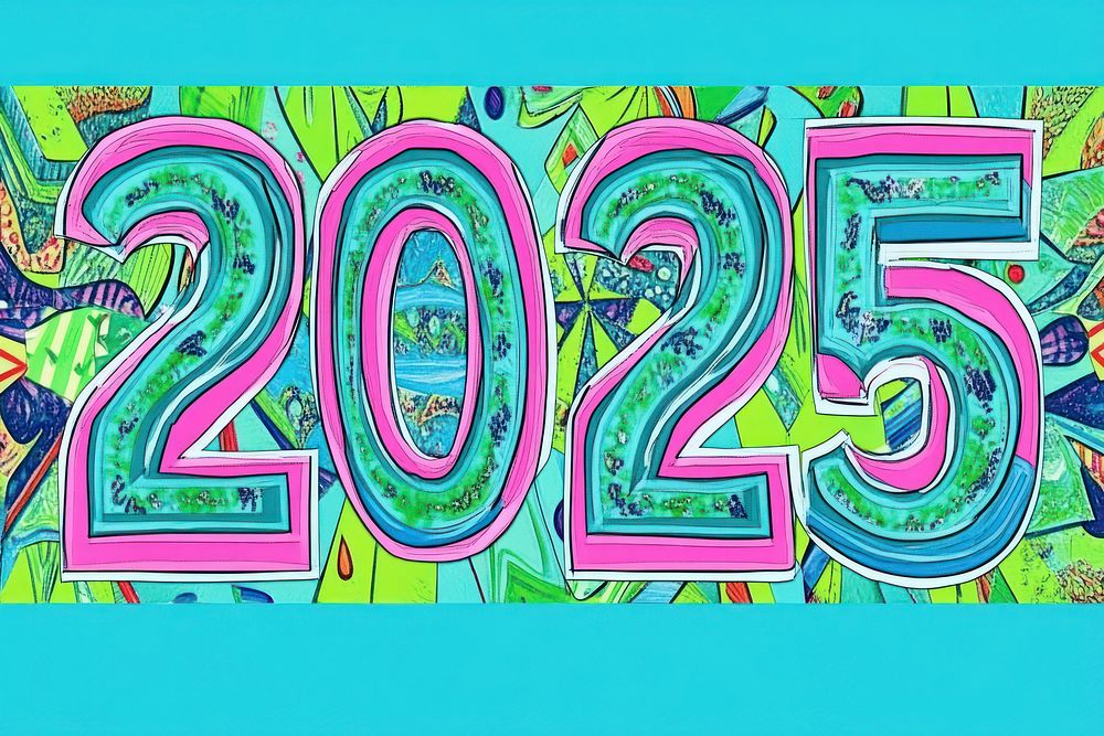 Background colors text 2025. | Free Photo Illustration - rawpixel