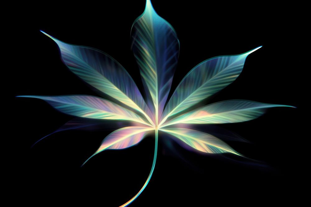 Cannabis leaf art illustration. | Free Photo Illustration - rawpixel