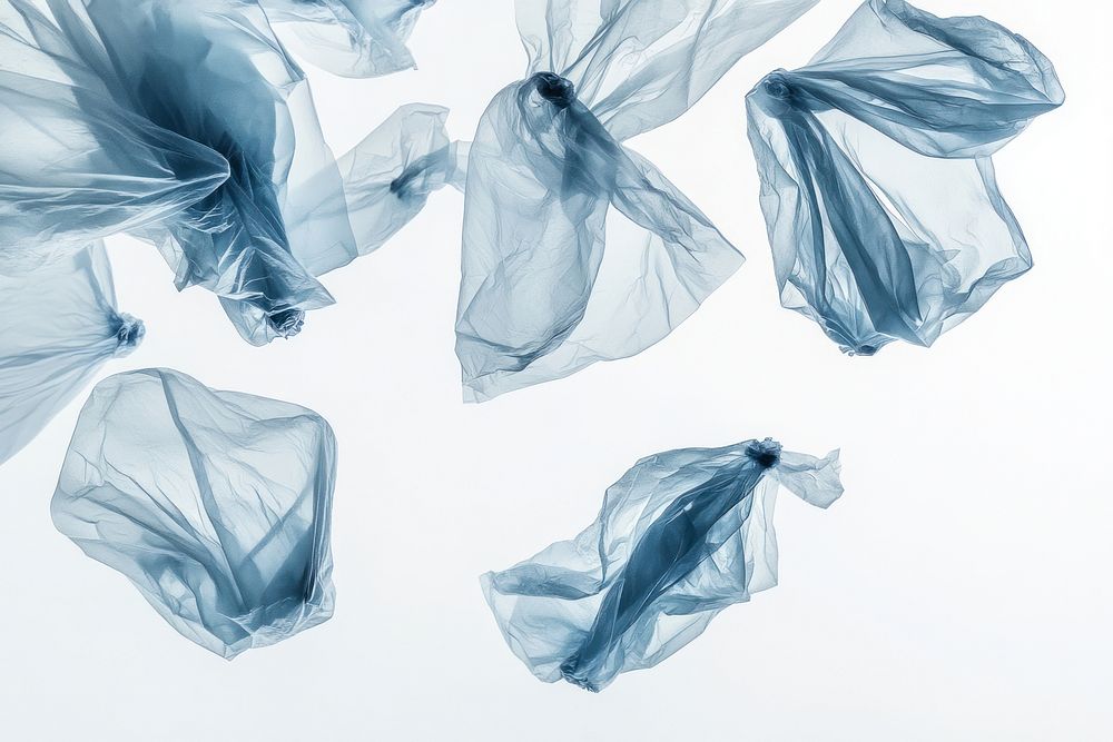 Floating plastic bags environmental translucent | Free Photo - rawpixel