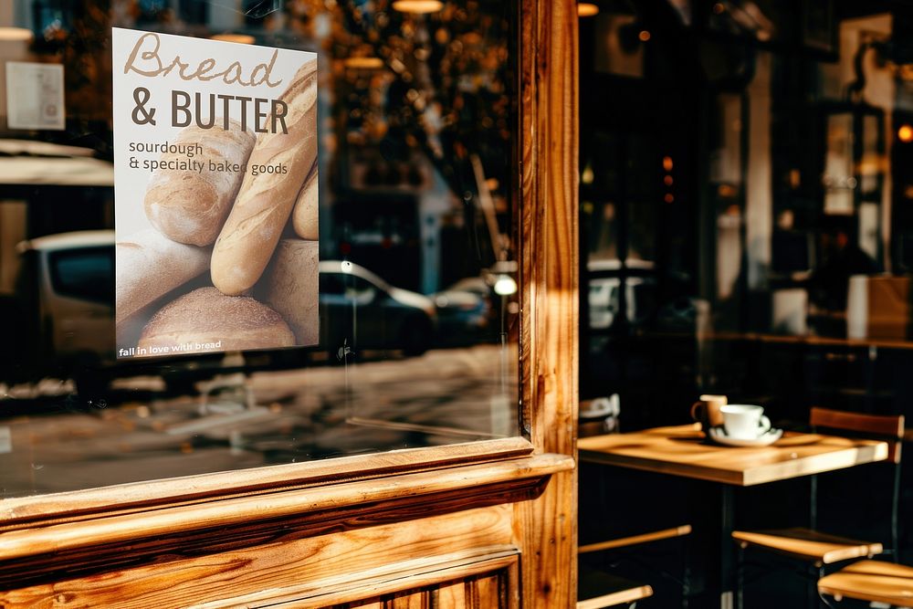 Bakery storefront sign mockup psd | Premium PSD Mockup - rawpixel