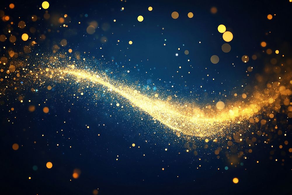 glowing starry magic dust trail | Free Photo Illustration - rawpixel