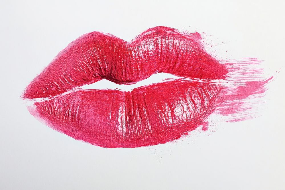 Lipstick kiss lips print lipstick | Free Photo - rawpixel