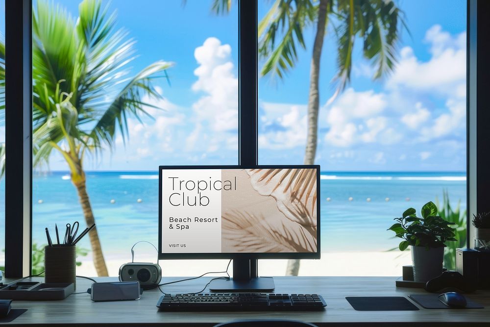 Computer screen mockup psd design | Premium PSD Mockup - rawpixel