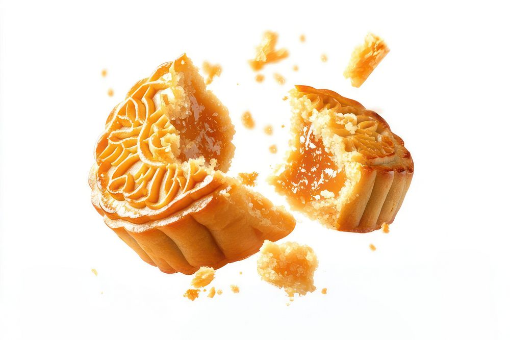Exploding mooncake dessert pastry food. | Free Photo - rawpixel