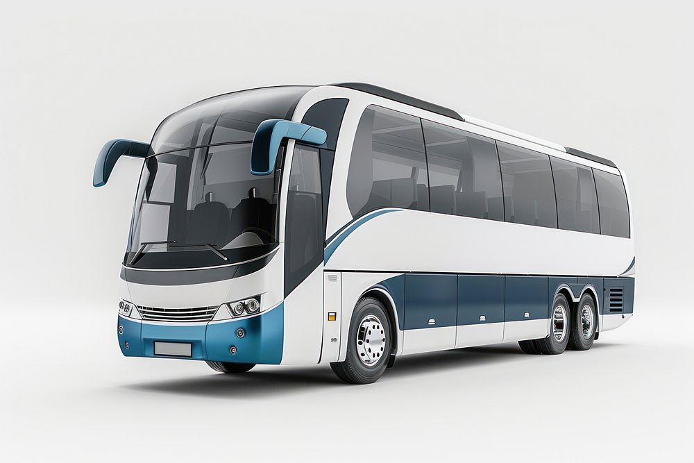 Real short coach bus transportation | Free Photo - rawpixel