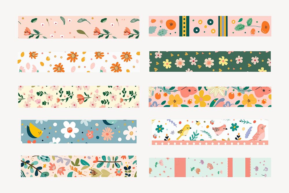 Cute washi tape notes illustration | Free Photo - rawpixel
