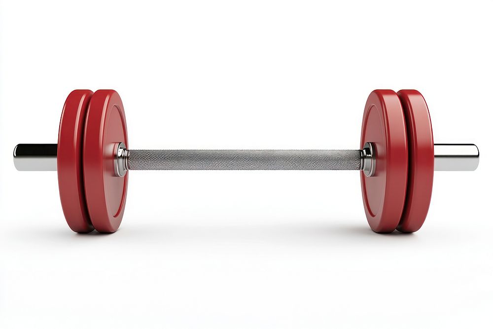 Red barbell exercise weaponry fitness. | Free Photo - rawpixel
