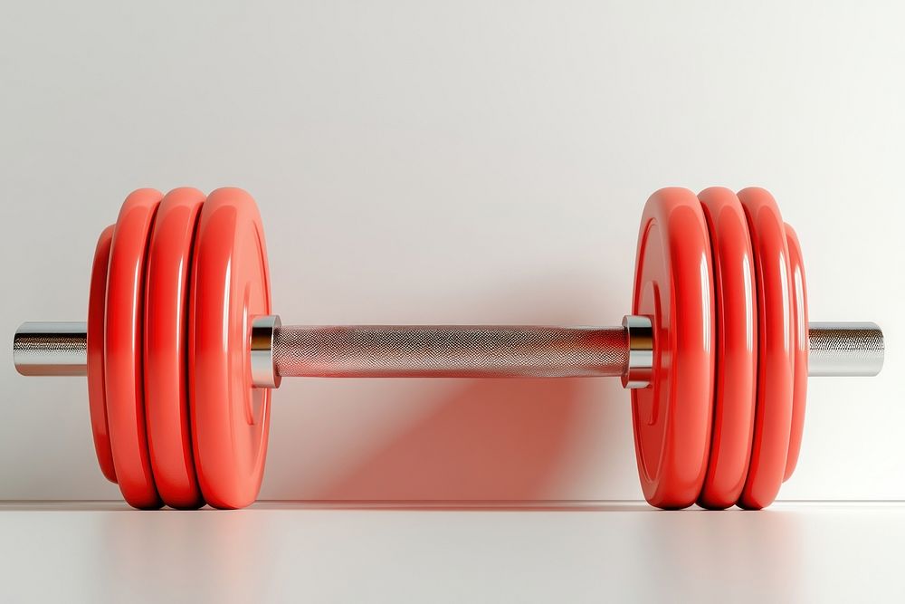 Red big barbell weaponry exercise | Free Photo - rawpixel