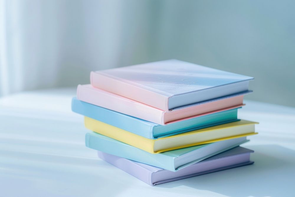 Colorful stack of books | Free Photo - rawpixel