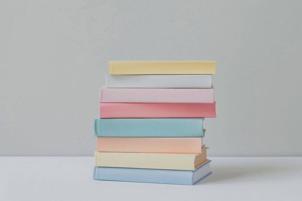 Colorful stack of books | Free Photo - rawpixel