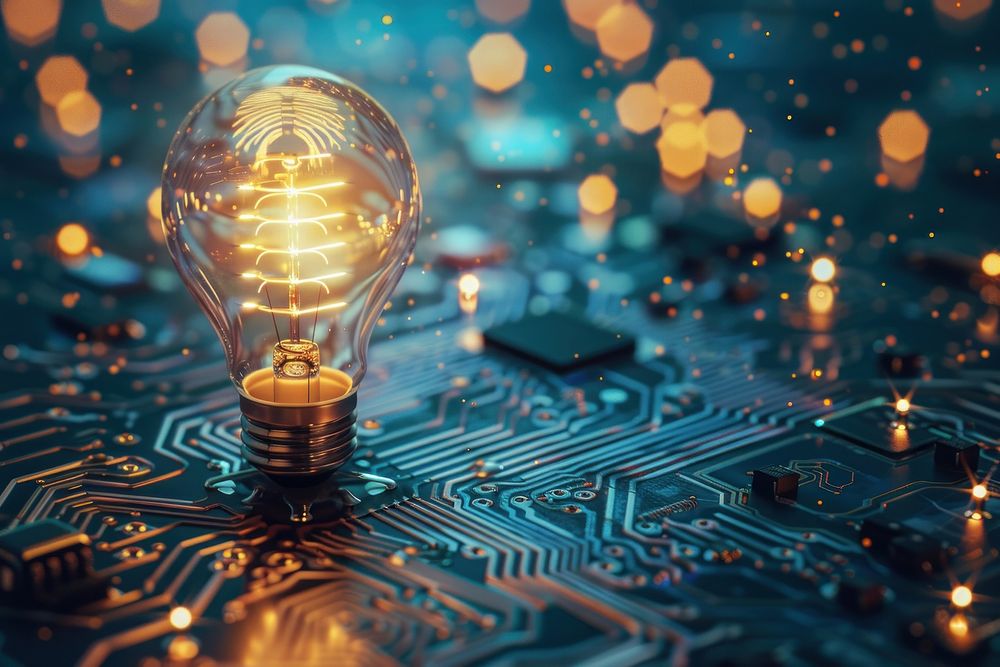 Light bulb center glowing core | Free Photo - rawpixel