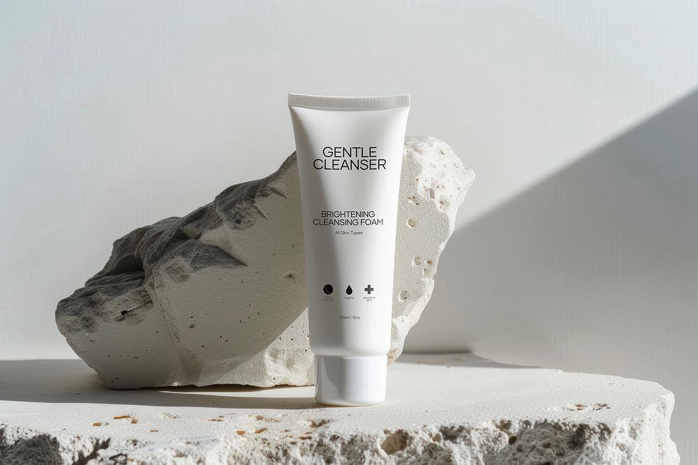 skincare tube product packaging mockup | Premium PSD Mockup - rawpixel