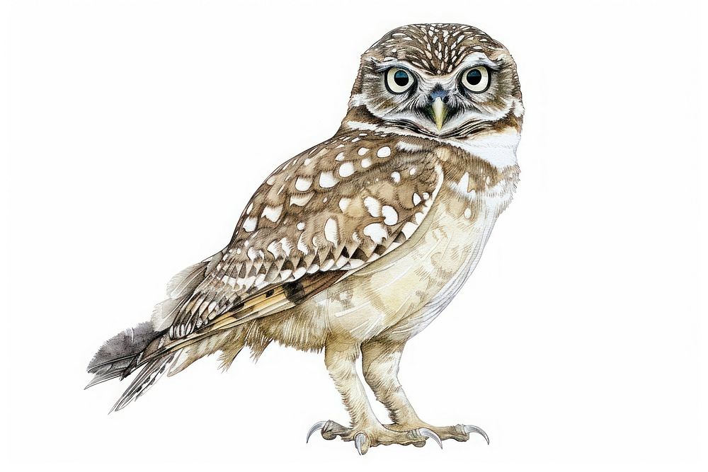 Detailed owl illustration art | Free Photo Illustration - rawpixel