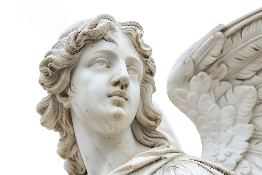 Michael angel statue archangel sculpture | Free Photo - rawpixel