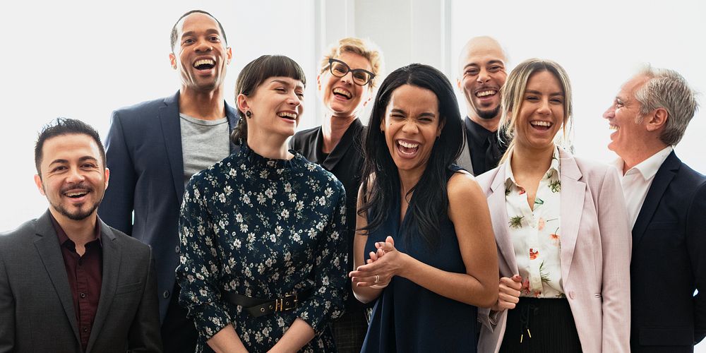 Diverse group laughing together | Free Photo - rawpixel