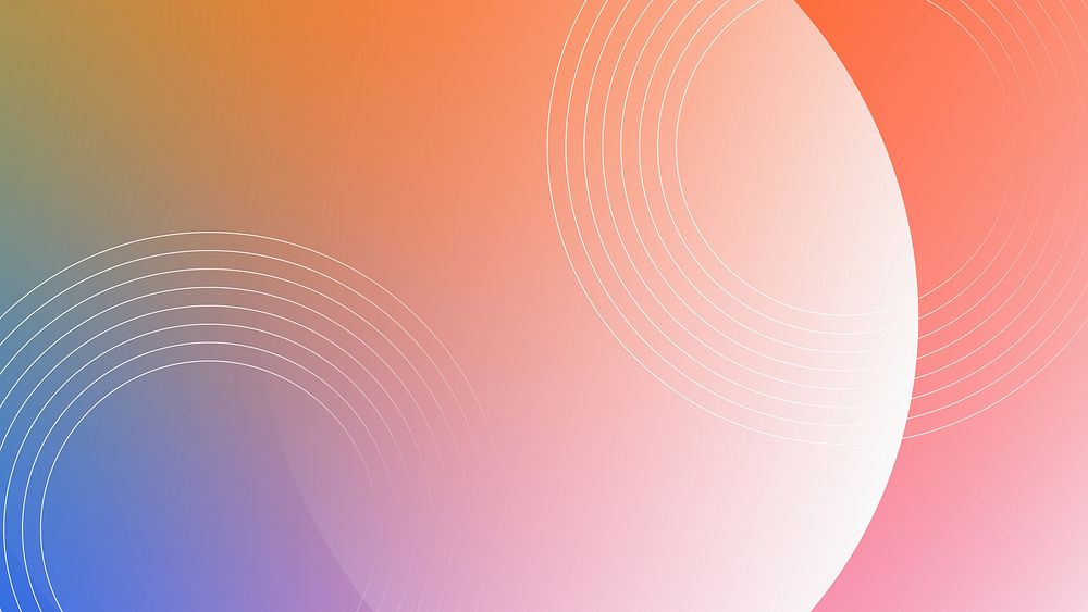 Gradient colorful desktop wallpaper | Free Photo - rawpixel