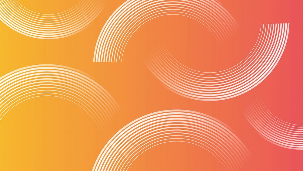 Gradient orange patterned desktop wallpaper | Free Photo - rawpixel