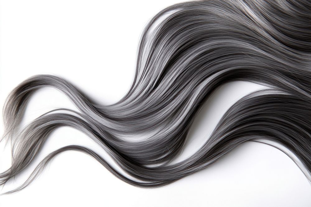 Elegant flowing gray hair strands | Free Photo - rawpixel
