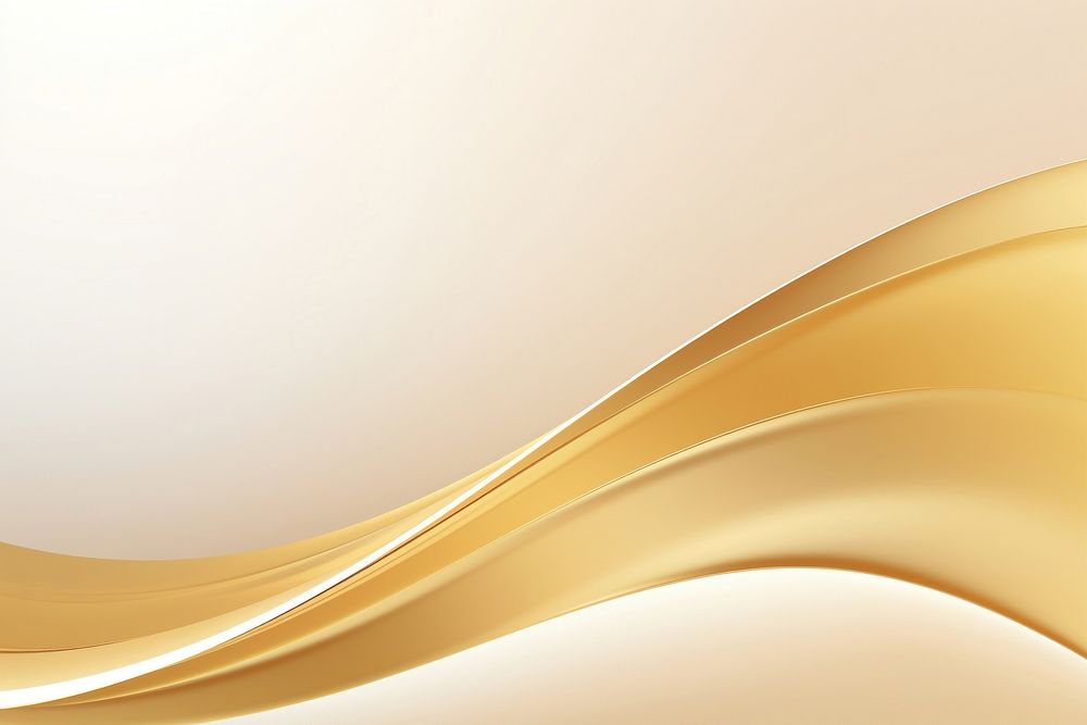 Gold abstract curve frame illustration | Free Photo Illustration - rawpixel