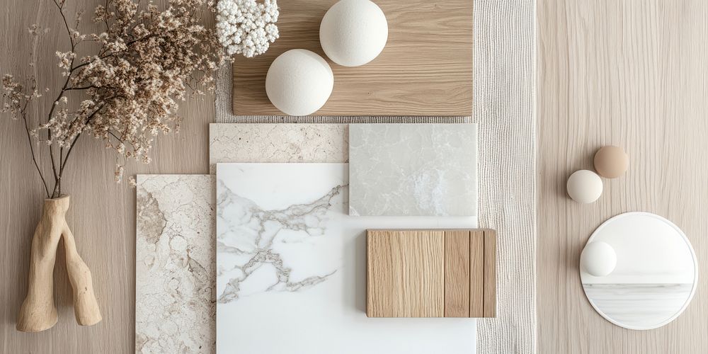 Material sample moodboard interior design | Free Photo - rawpixel