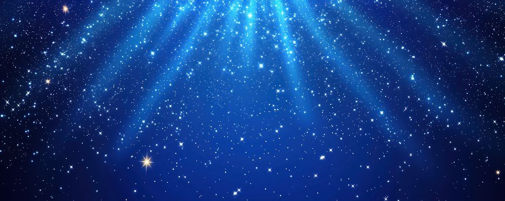 Blue background stars and glowing | Free Photo Illustration - rawpixel