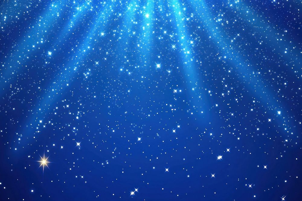 Blue background stars and glowing | Free Photo Illustration - rawpixel