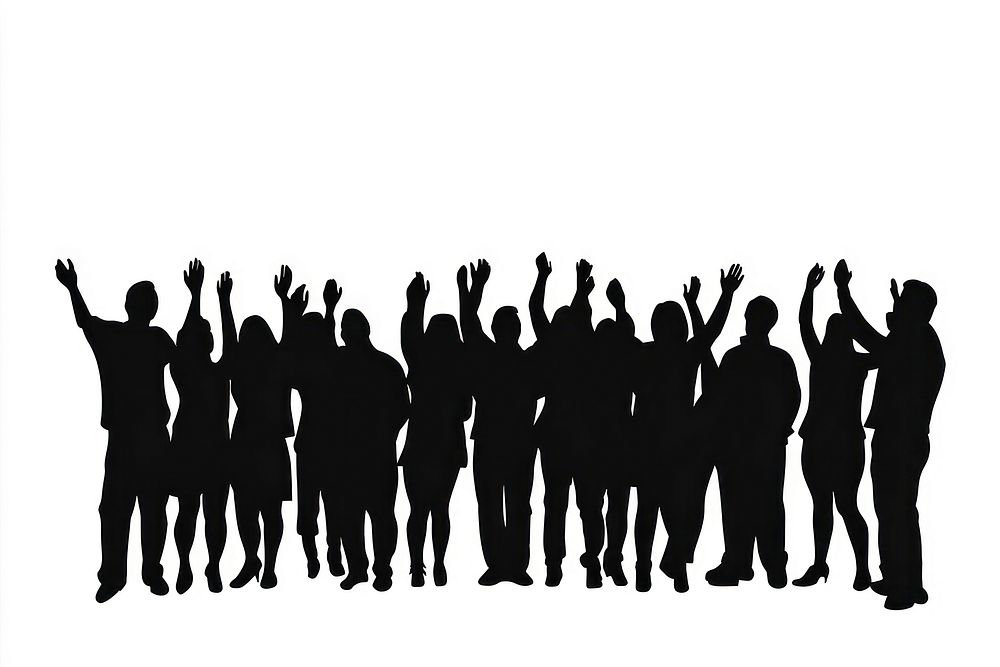 Group shadow people person silhouette | Free Photo Illustration - rawpixel