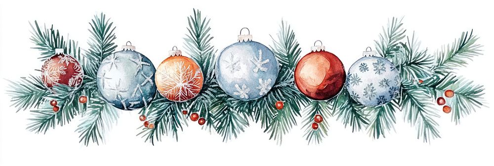 Silver Christmas border christmas illustration | Free Photo ...