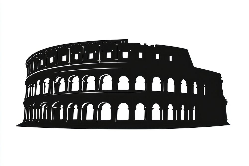 Colosseum colosseum architecture silhouette. | Free Photo Illustration ...