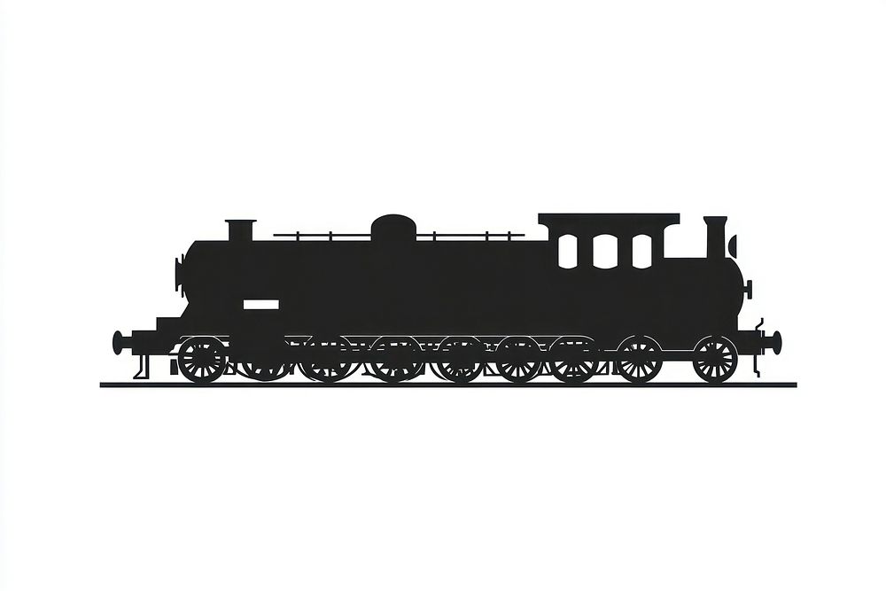 Train transportation locomotive silhouette | Free Photo Illustration ...