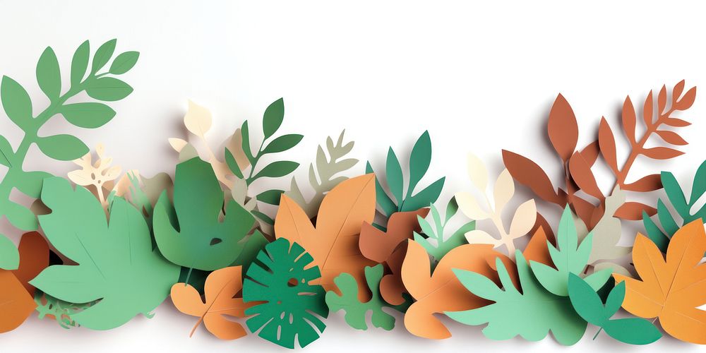 Paper cutout-style illustration borders various | Free Photo - rawpixel