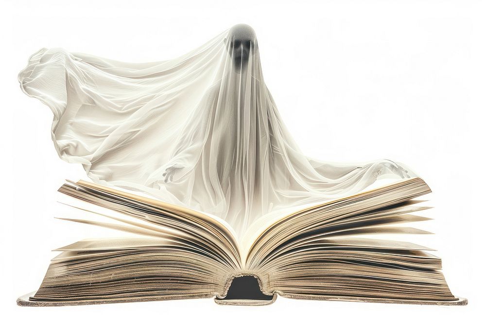 GHOST book reading ghost. | Free Photo - rawpixel