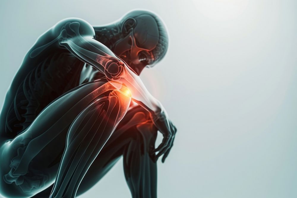 Joint pain human illustration medical. | Free Photo Illustration - rawpixel