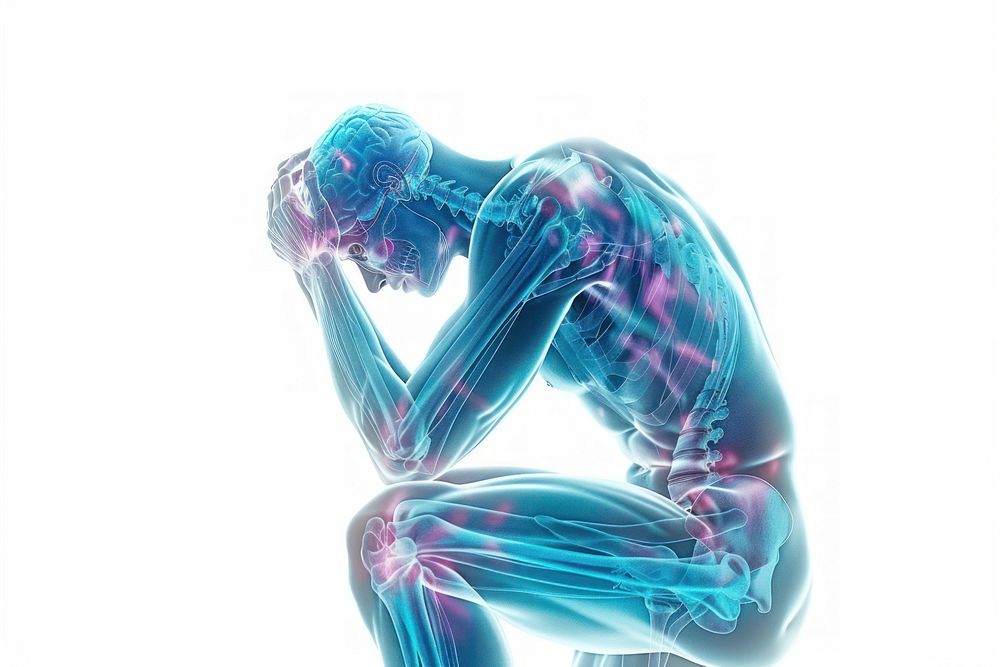 Joint pain human illustration anatomy. | Free Photo Illustration - rawpixel