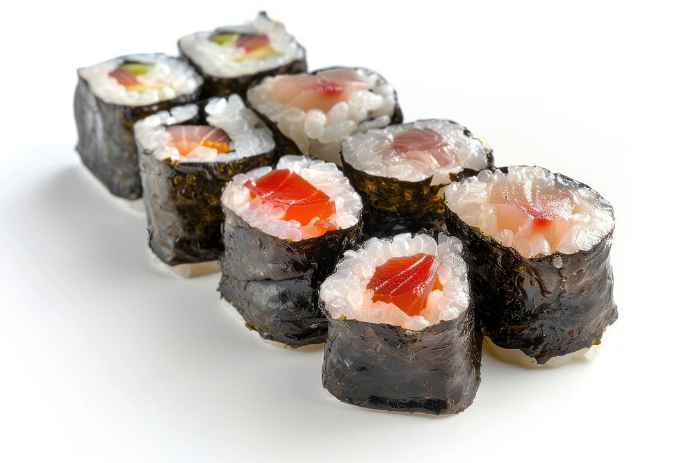 Uni gunkan sushi dish rice. | Free Photo - rawpixel
